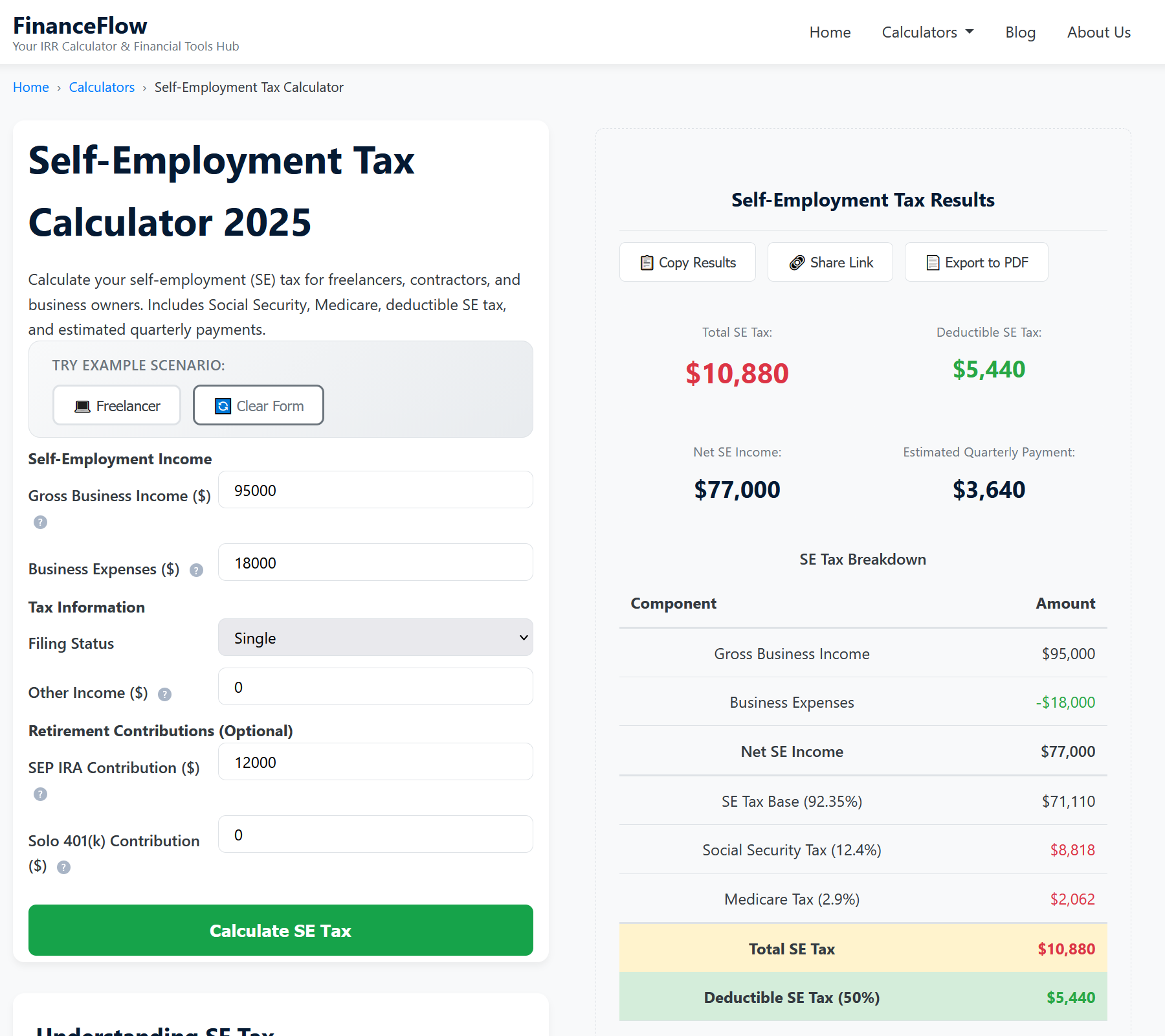 IRR Calculator & Financial Tools Hub | PeerPush