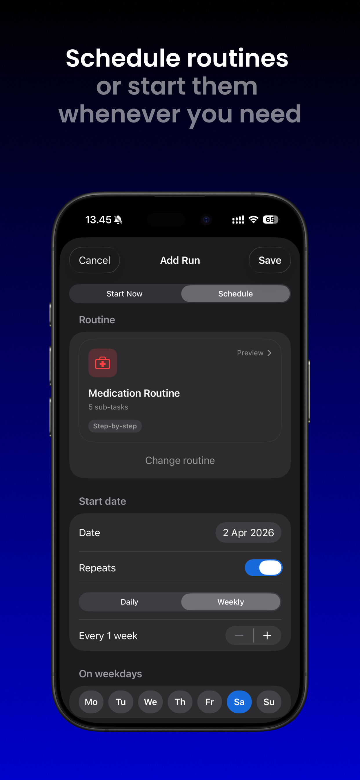 Opero - Routine Planner and Workflow Manager | PeerPush