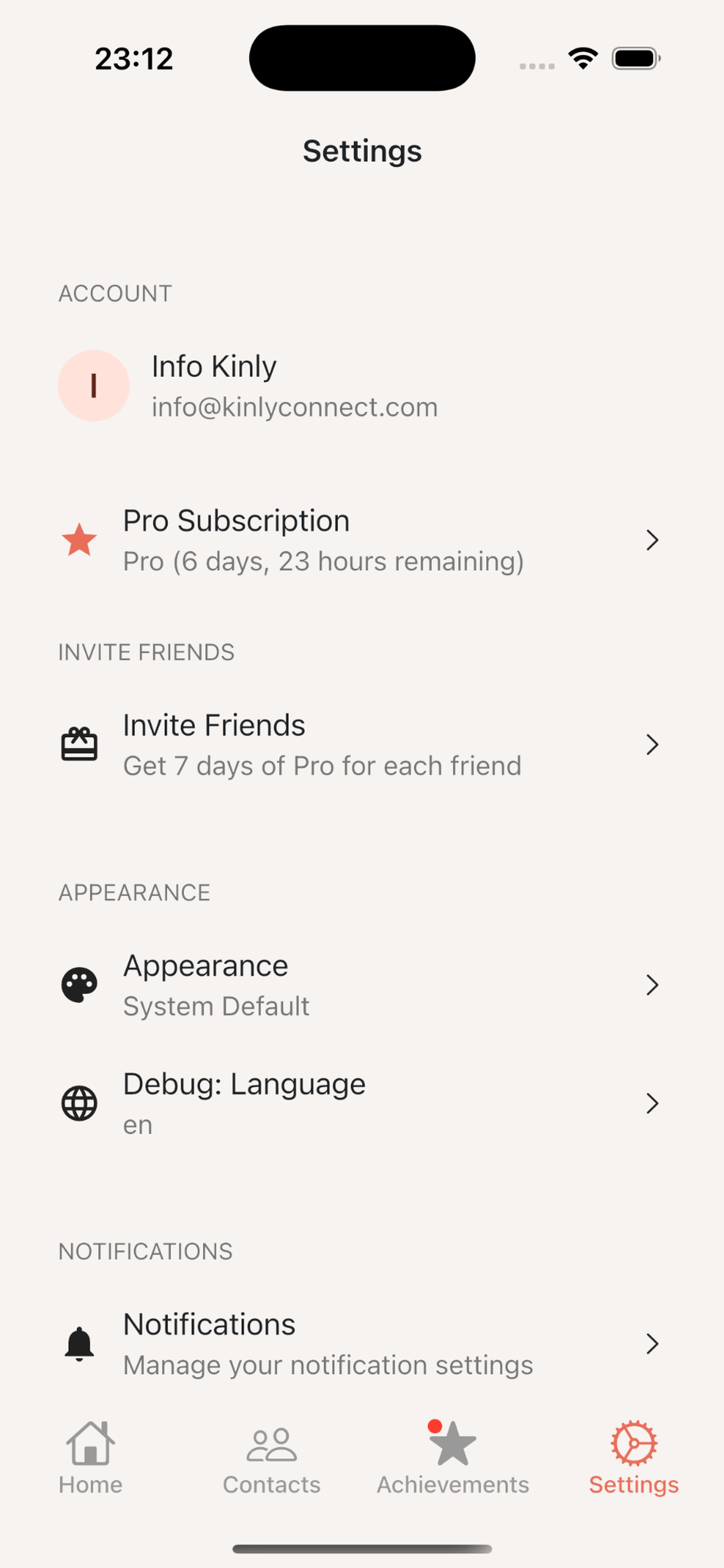 Kinly - Relationship Management App | PeerPush